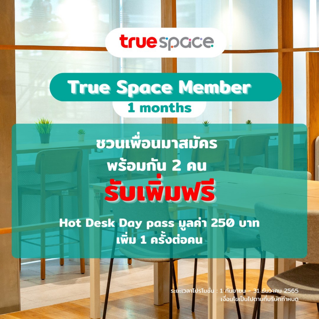 โปรโมชั่นพิเศษ - True Space